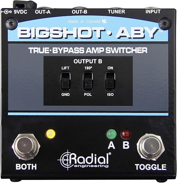 Radial BigShot ABY True bypass Switcher – acoustiKa Online Shop