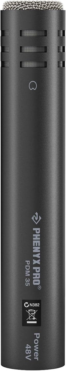 Phenyx Pro PDM35 Overhead Condenser Mic W/Super-Cardioid Pattern ...