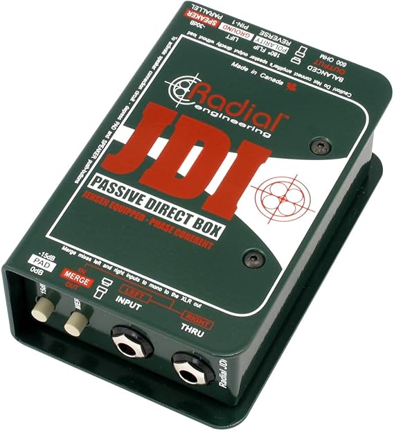 Radial JDI Premium Passive Direct Box – acoustiKa Online Shop